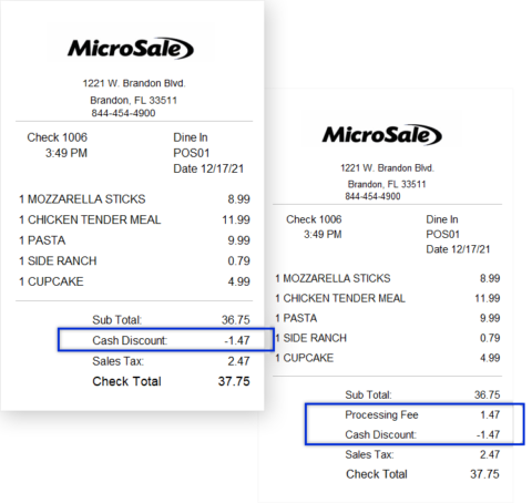 Choose your own processor – MicroSale POS Systems