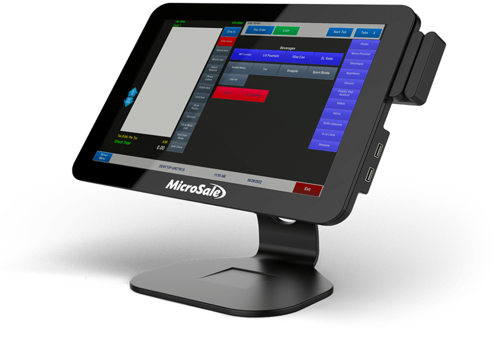 All-in-one POS Terminal | MicroSale POS Systems