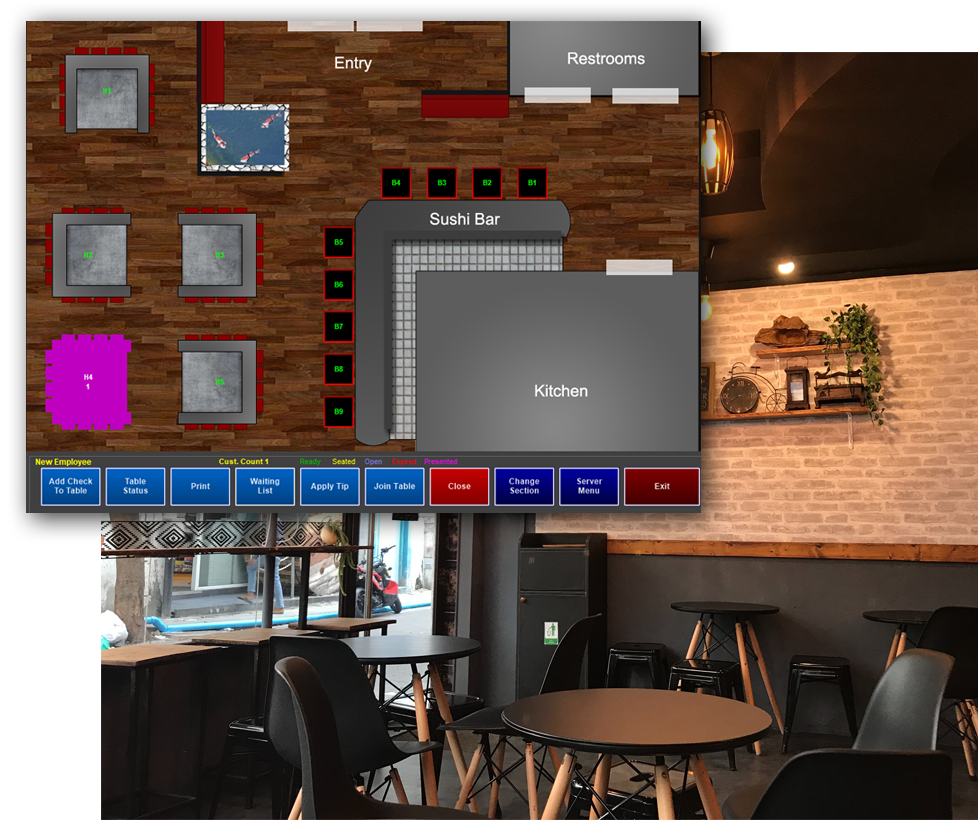 Table Service – MicroSale POS Systems
