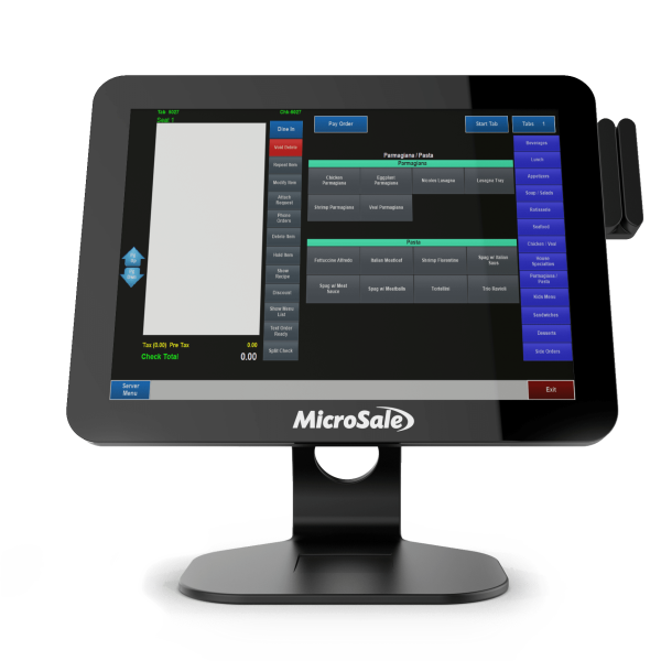 Restaurant Point of Sale - MicroSale POS Systems